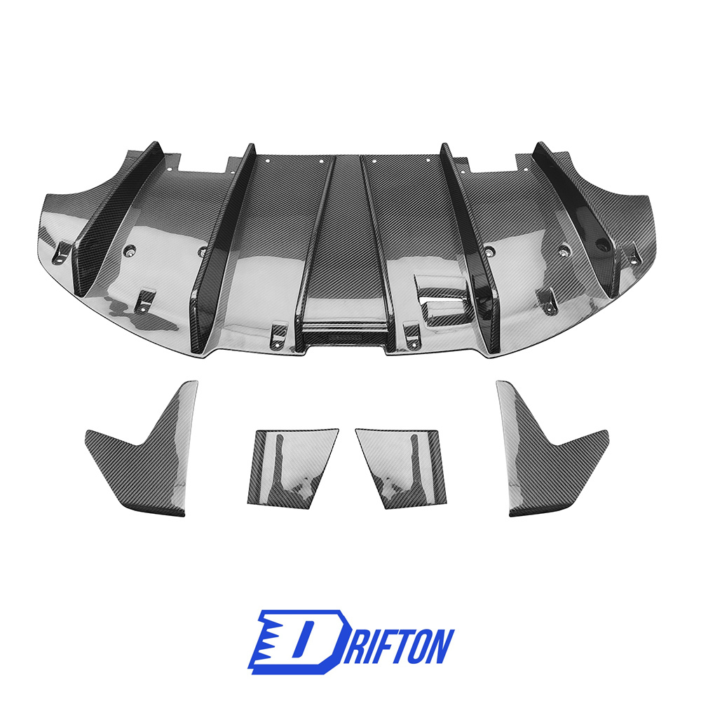 Monotek Style Dry Carbon Fiber Rear Diffuser For Lotus Emira