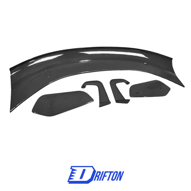 GT4 Style Dry Carbon Fiber Rear Spoiler GT Wing For Lotus Emira