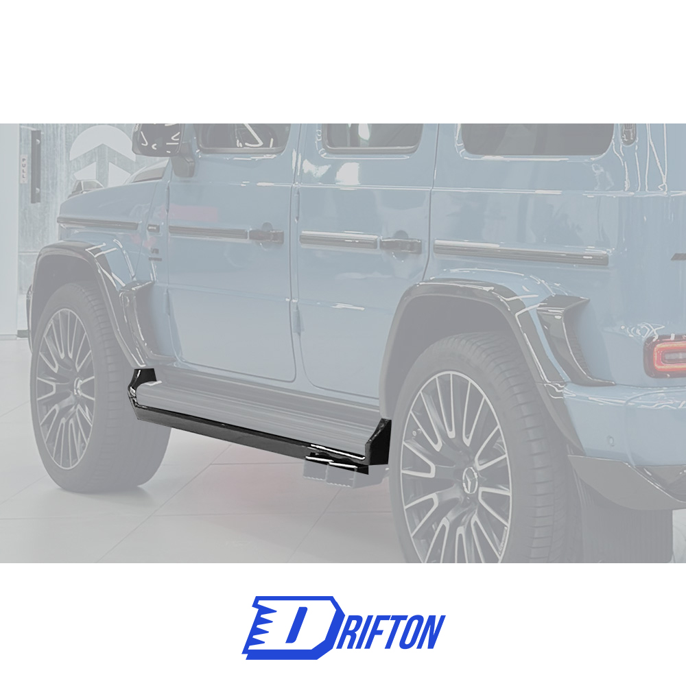 TopCar Style Dry Carbon Fiber Side Skirt For Mercedes Benz G-Class W465 G63 AMG 2024-ON