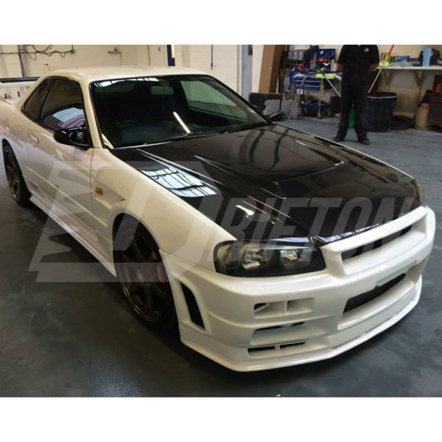 BN Style Carbon Fiber Fender For Nissan R34 GTR 1998-2002
