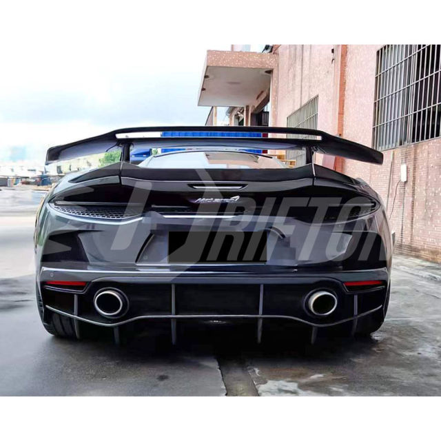GT2 Style Dry Carbon Fiber Rear Spoiler GT Wing For Mclaren GT