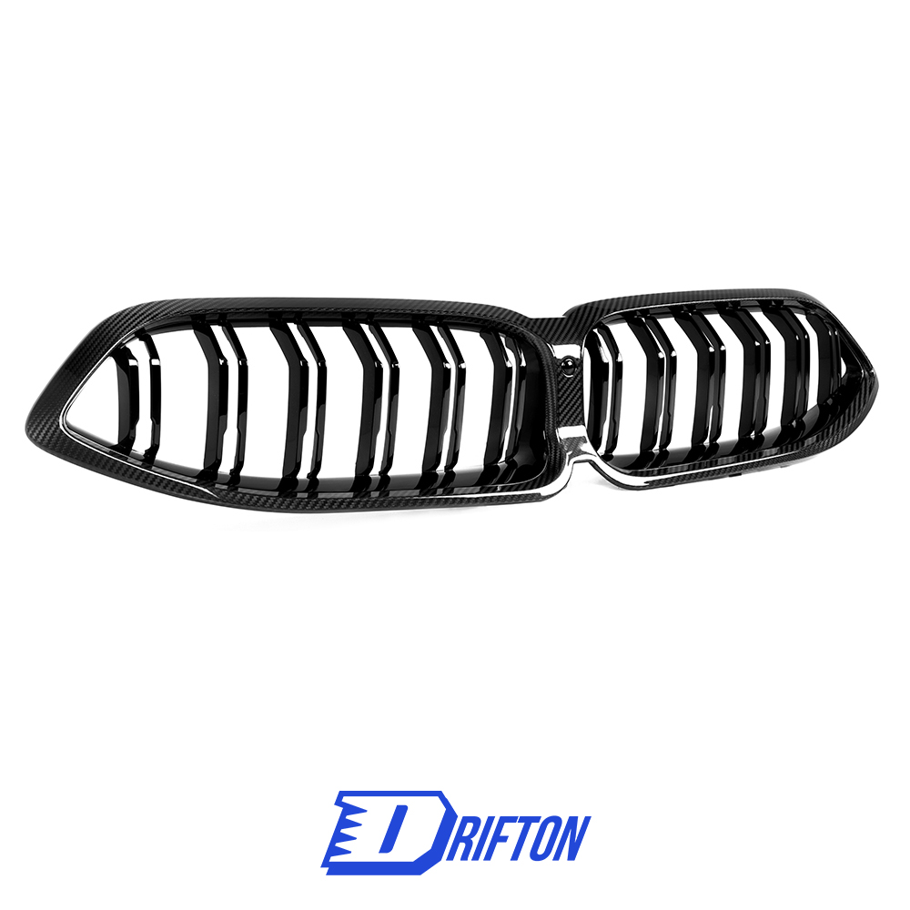 Dry Carbon Fiber Front Grill For BMW 8 Series G14 G15 G16 2013-2026
