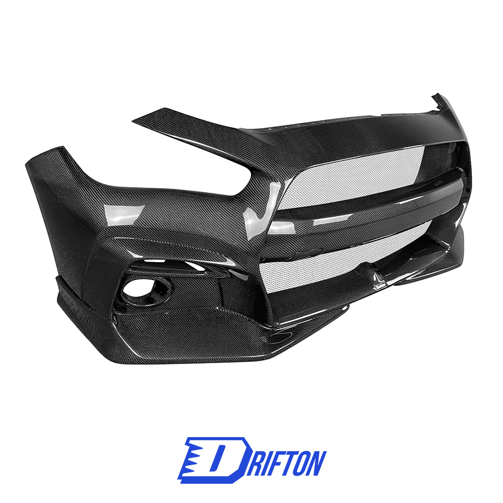 Blitz Style Carbon Fiber Front Bumper For Infiniti Q50 2013-2024