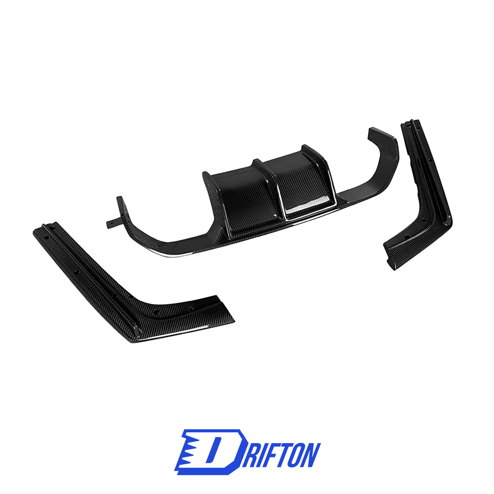 Vorsteiner Style Dry Carbon Fiber Rear Diffuser For BMW M3 M4 F80 F82 ...