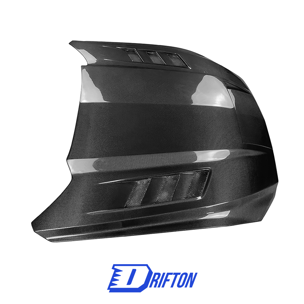 TF Style Carbon Fiber Hood For Ford Mustang Gen6 S550.2 2018-2023