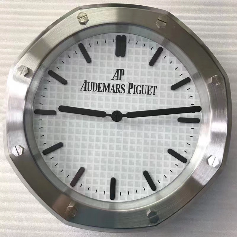 Audemars Piguet Royal Oak Silver & White Wall Clock