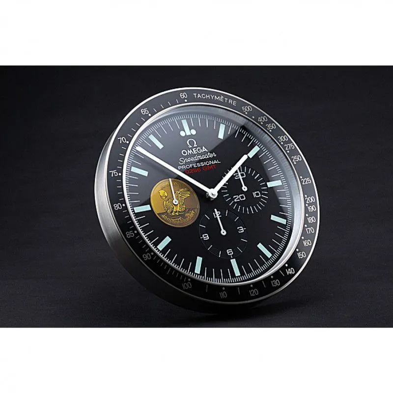 Omega Speedmaster Wall clock | 40th Anniversary Gold
