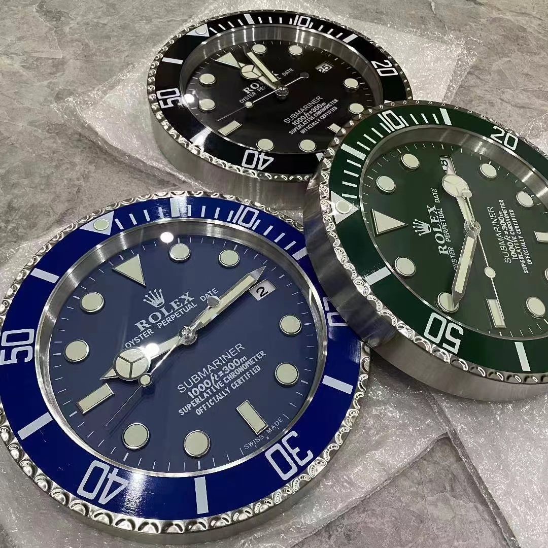Rolex Submariner Wall Clock | Blue Style