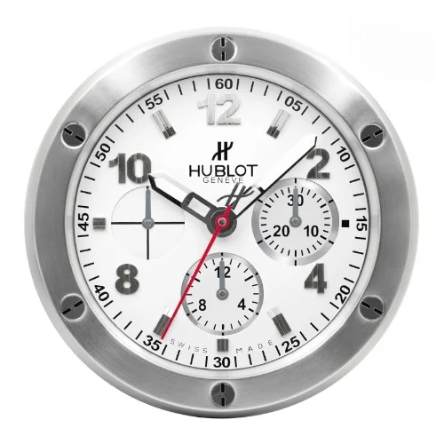 Hublot Big Bang Wall Clock | Silver & White