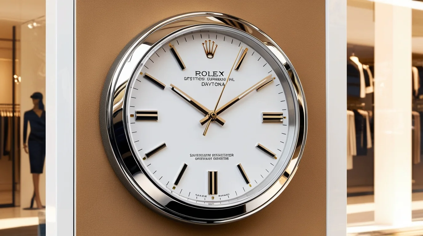 How to Integrate a Rolex Wall Clock into Your Space