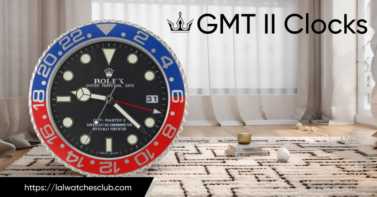 Rolex GMT Master II: From Wristwatch to Wall Clock