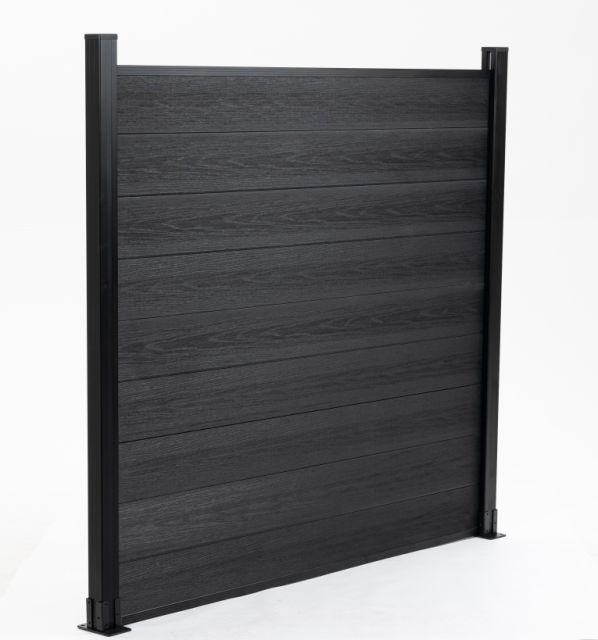 wpc fence easy to install beautiful addition better than pvc plastic ...