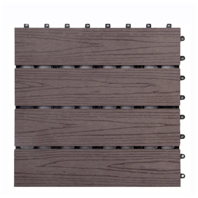 New design recycled wood plastic Durable Outdoor Wpc Decking Tiles Wood ...