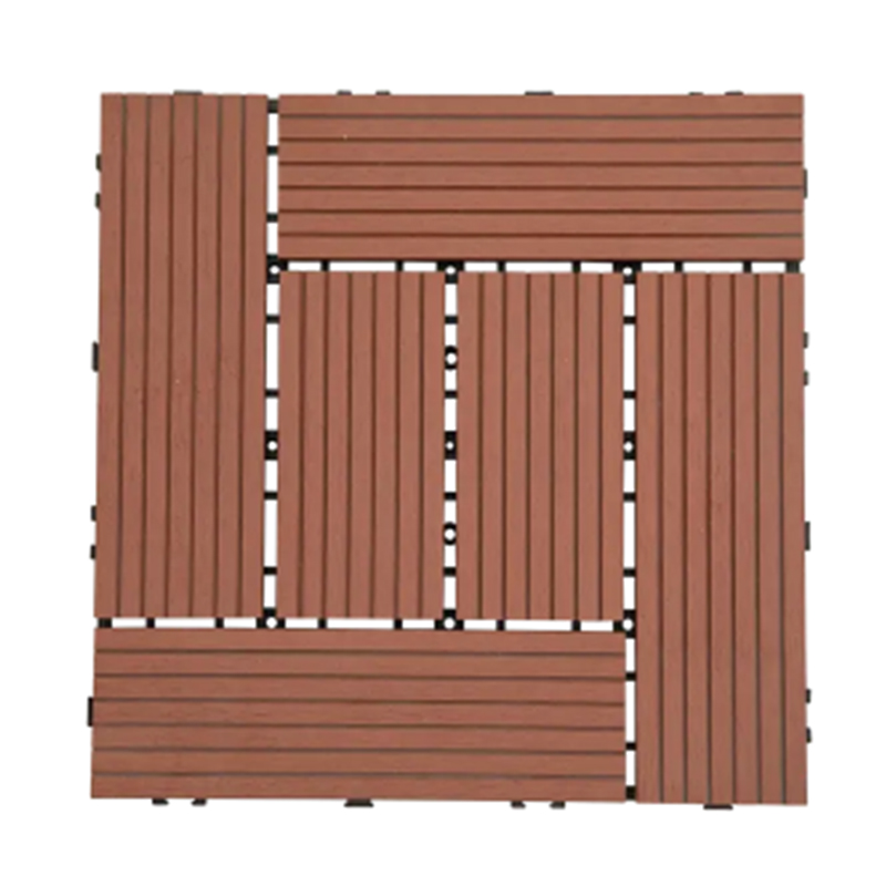 WPC DIY300*300*22mm Solid Splicing Stripes Decorative Outdoor Garden ...