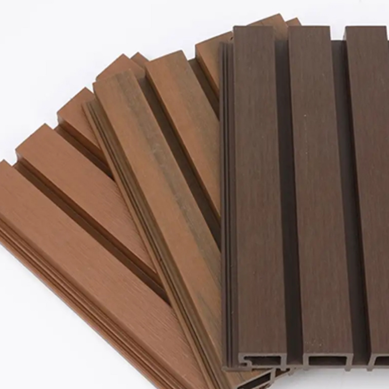 High Quality wood grain wpc waterproof wall、Exterior Decorative 3D ...