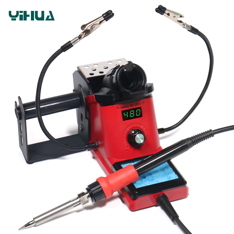 YIHUA 926LED-III Digital Soldering Iron Station Helping Hands Welding Adjustable Precise ...