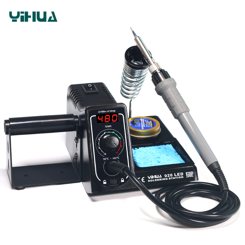 YIHUA 926/926LED/926LED-II 60W multiple function constant temperature soldering iron station ...