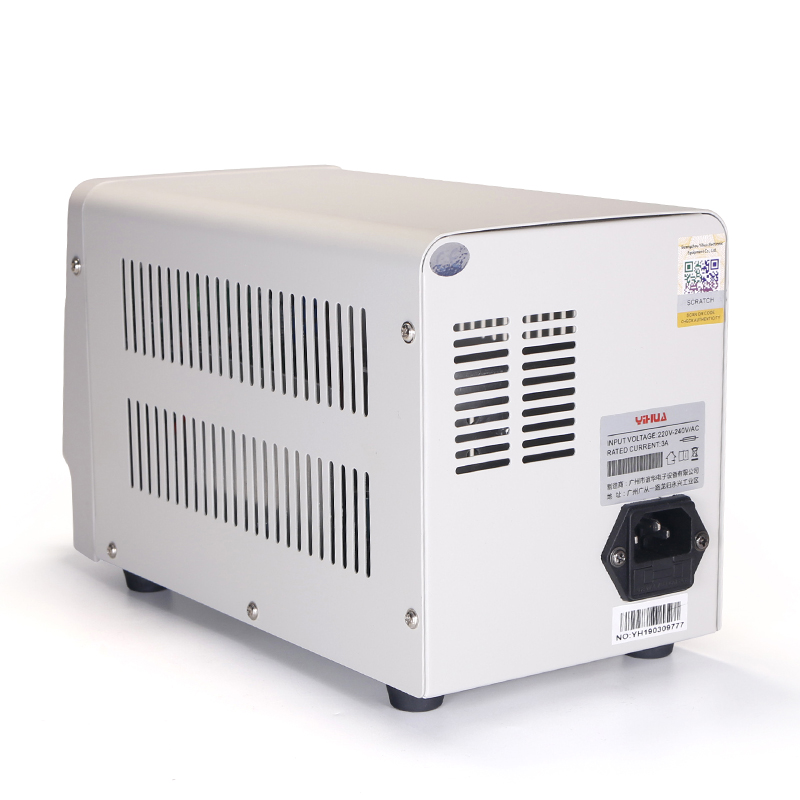 YIHUA 305D IV LCD 0-5A 0-30V Low Noise Bench Switch Mode Power Supply display high-precision DC ...