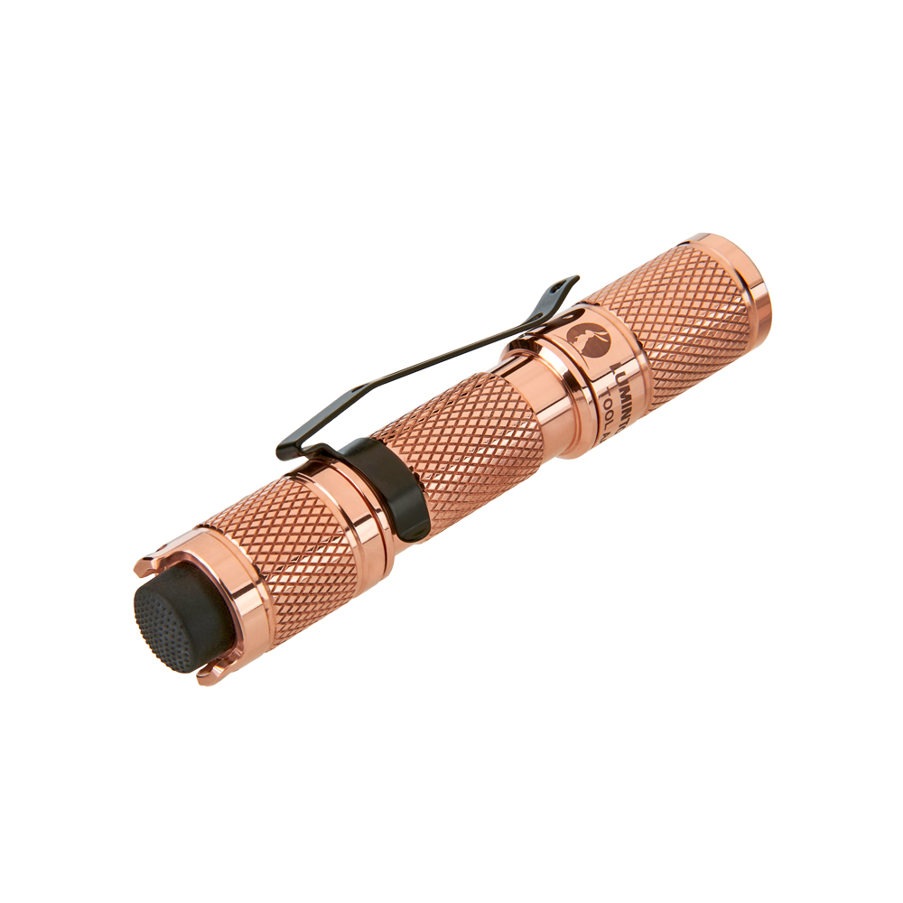 Lumintop Tool AAA Copper Brass 120 Lumens EDC Flashlight