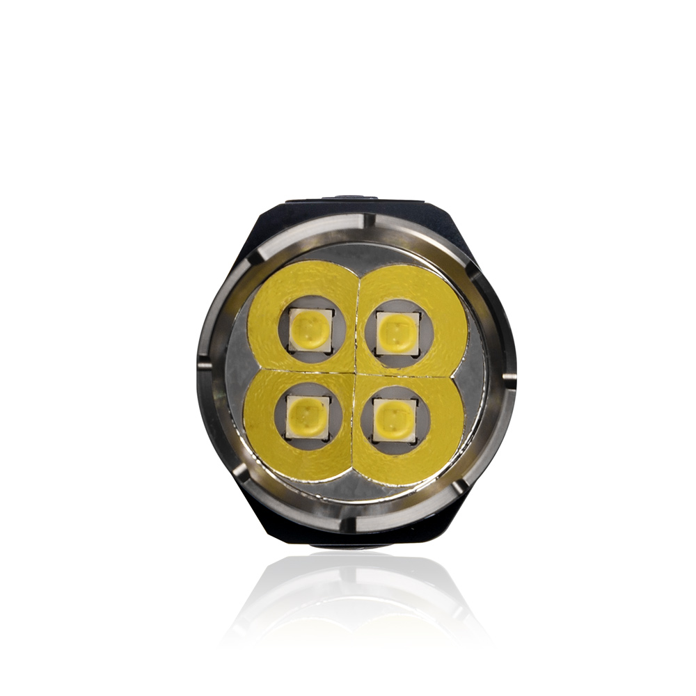 Lumintop Apollo V2 1300 Lumens Quad LEDs 21700 Rechargeable Flashlight