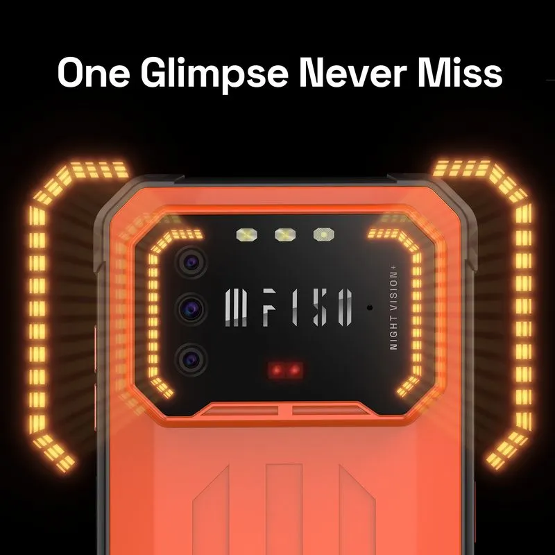 IIIF150 Air1 Pro 6.5"FHD+ Display Rugged Phone IP68/IPX9K 6+128GB 48MP ...