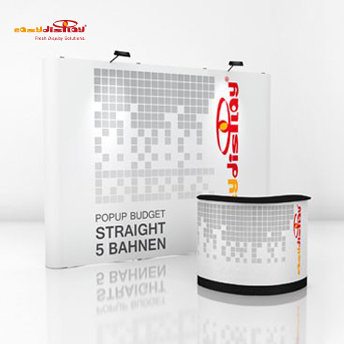 Easy Spring Pop Up Straight 3x3 for Trade Show Event