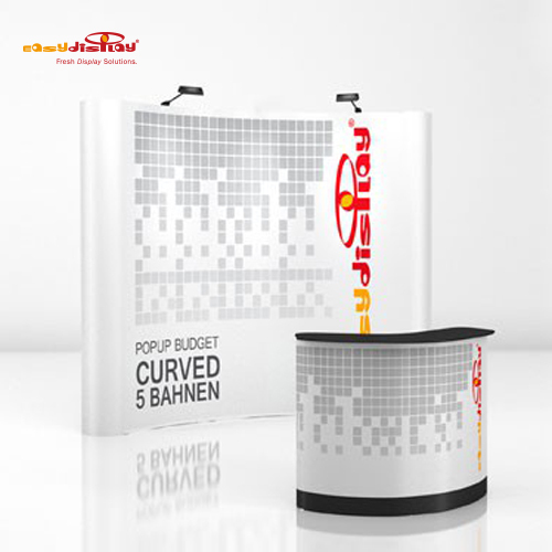 Easy Spring Pop up Budget Curved 3x3