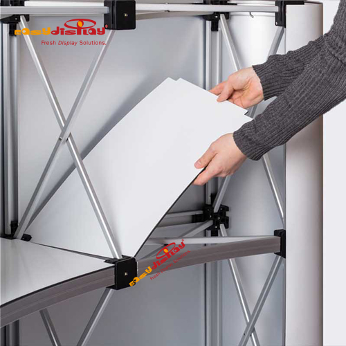 Easy Promotion Counter 2 Exhibition Pop Up Table