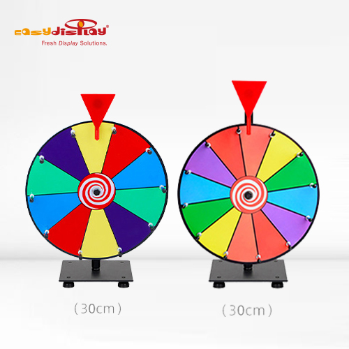 30cm Fortune spinning prize wheel Tabletop 12inch