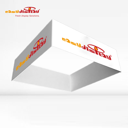 High Quality Tension Square Stretch Fabric Hanging Signs