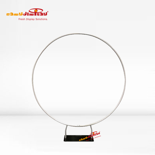 Easy Tube Banner Party Event Backdrop Round Stand