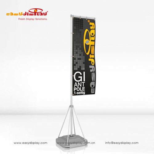 Super 5m Giantpole Outdoor Flag Signs for Promotional