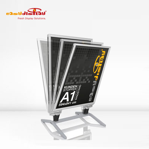 Easy Wind Stand Pavement Display Sign for Advertising