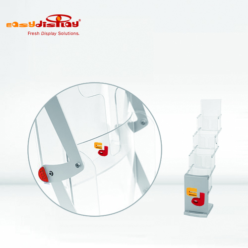Easy Zip Literature Racks for Magazines and Catalogs