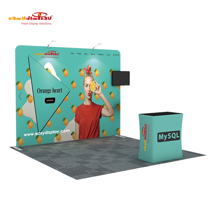 10FT Exhibition Booth Solutions 3x3-1