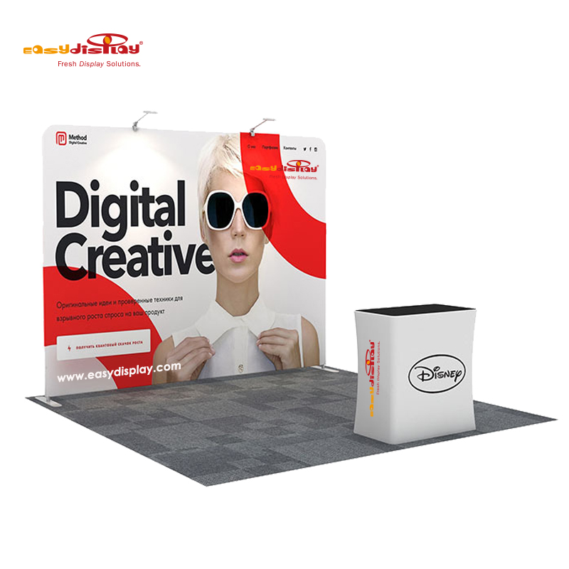 10FT Exhibition Booth Solutions 3x3-6