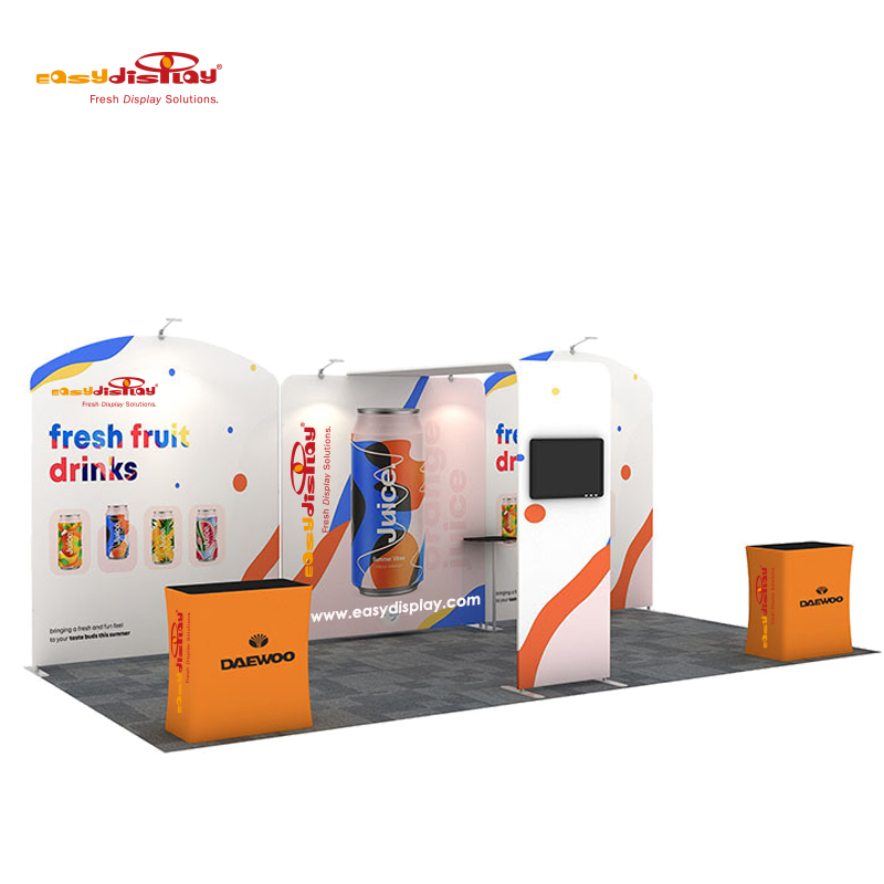 20FT Exhibition Booth Solutions 6x3-1