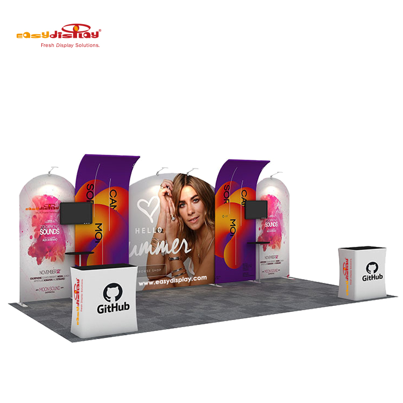 20FT Exhibition Booth Solutions 6x3-3