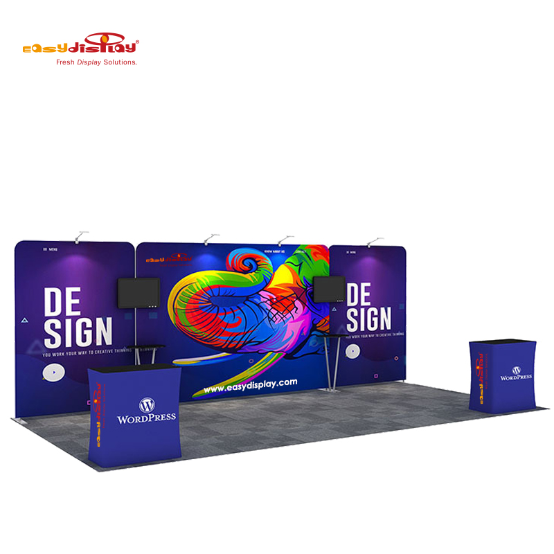 20FT Exhibition Booth Solutions 6x3-4