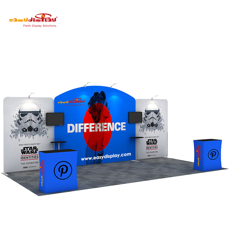 20FT Exhibition Booth Solutions 6x3-7