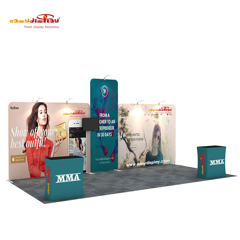 20FT Exhibition Booth Solutions 6x3-10