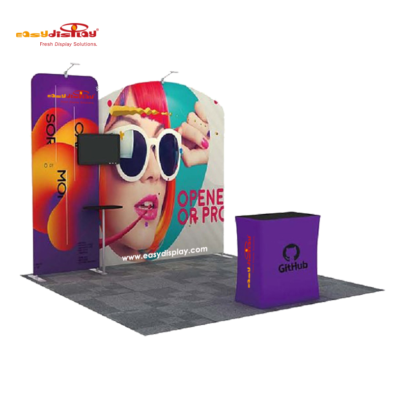 10FT Exhibition Booth Solutions 3x3-9