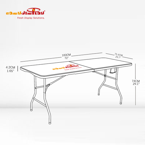 Easy Folding Table 6FT HDPE