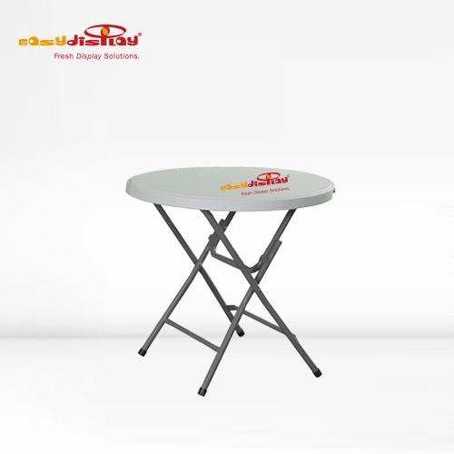 Easy Folding Table Round H74cm