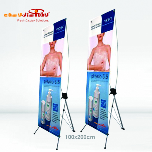 100x200cm Classic X Frame Banner Stand by Easydisplay