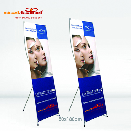 80x180cm Classic X Frame Banner Stand by Easydisplay