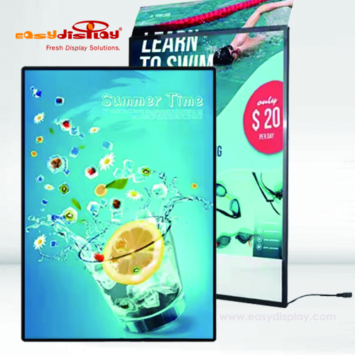 Slim LightBox Wall Mount Poster Frame A1