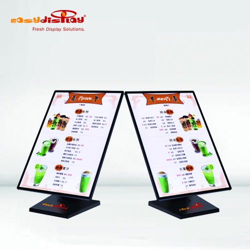 Slim Lightbox Desktop Foldable Sign Poster A3
