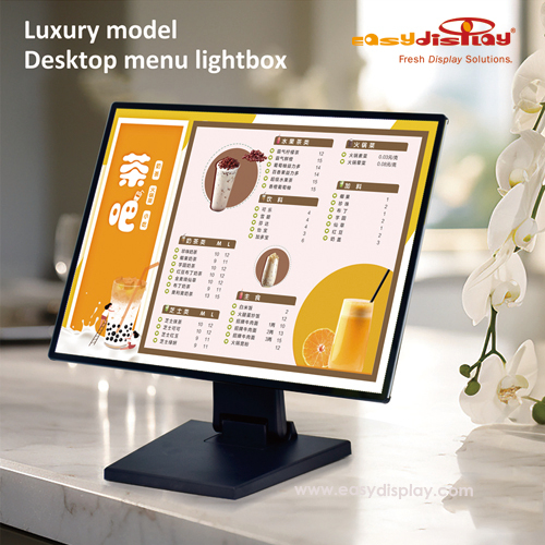 Slim Lightbox Desktop Foldable Sign Poster A3