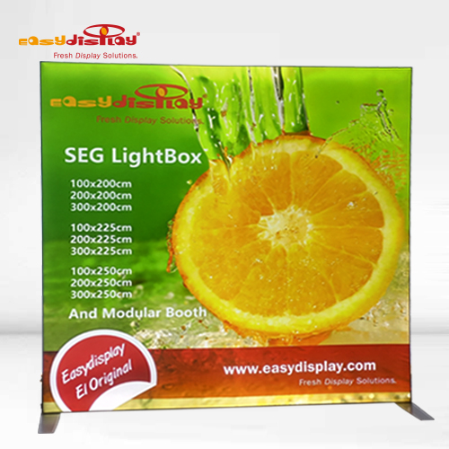 EZGO Backlit SEG Fabric Display China 300x200cm